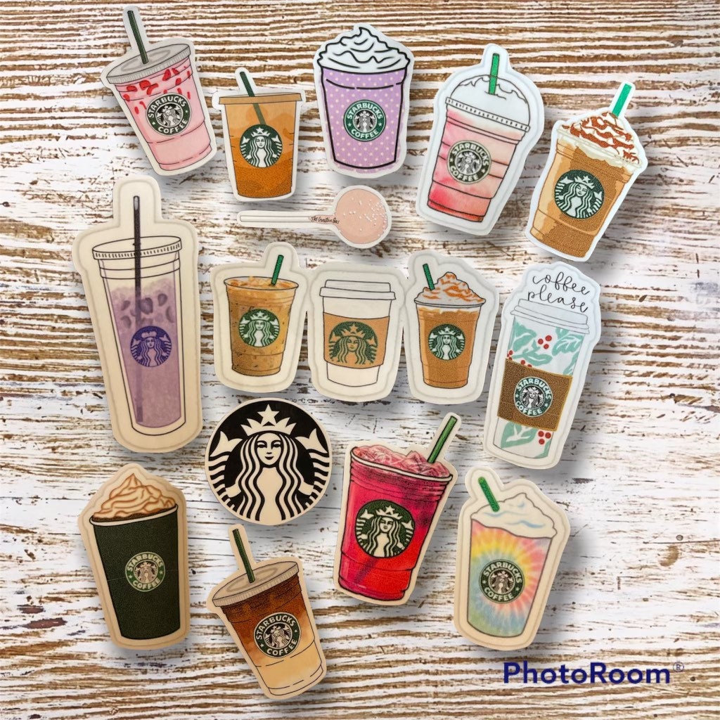 Starbucks Cups 1 Stickers - Etsy