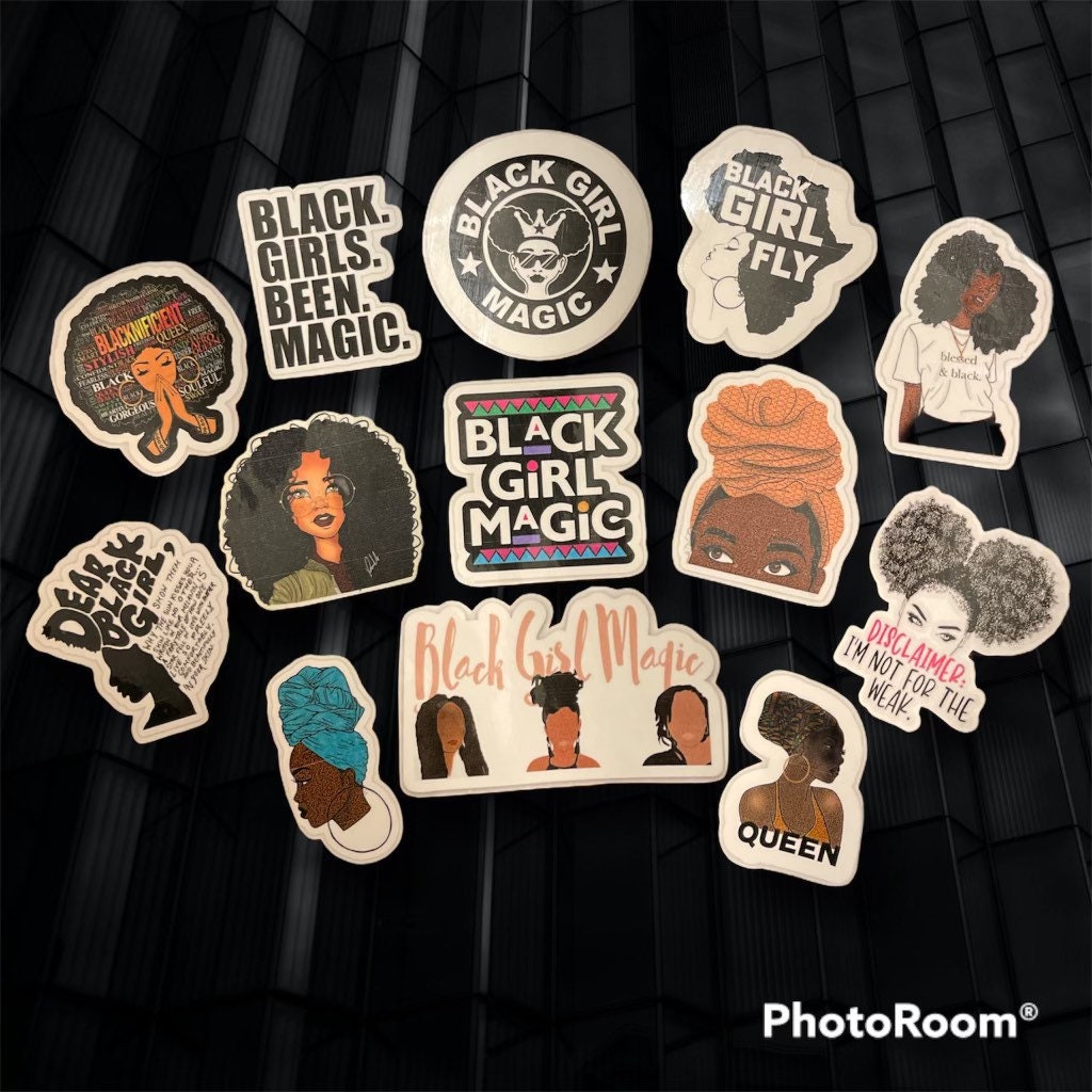 Black Girl Magic Stickers - Etsy