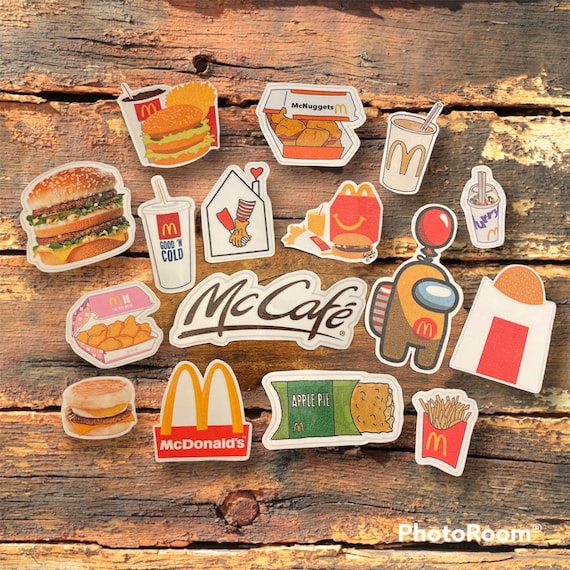 Mcdonalds Stickers - Etsy