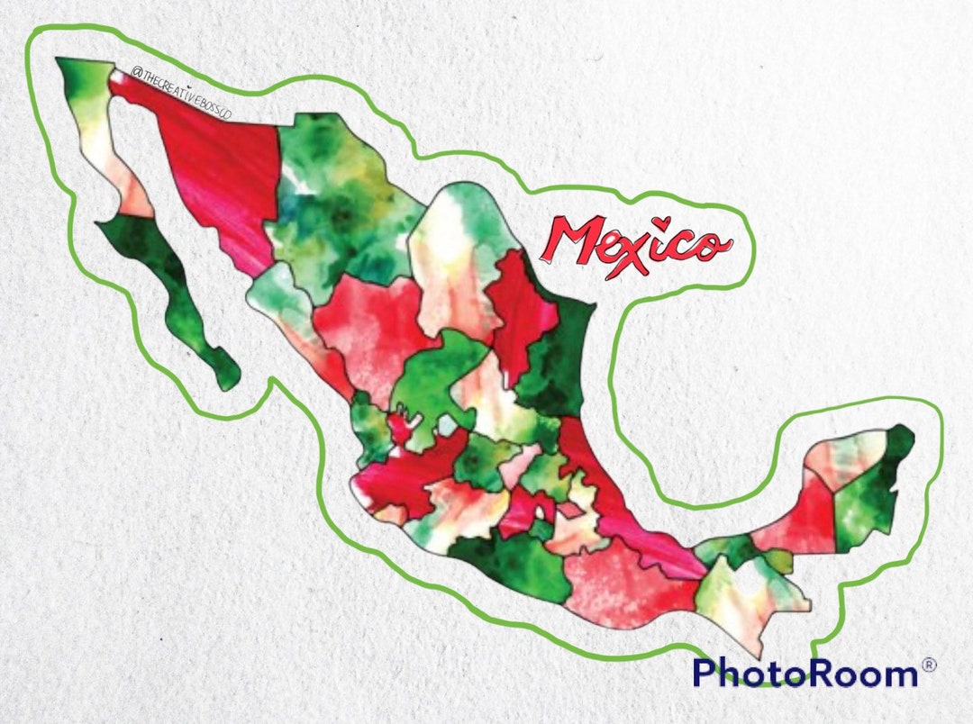 Mexico State Sticker - Etsy