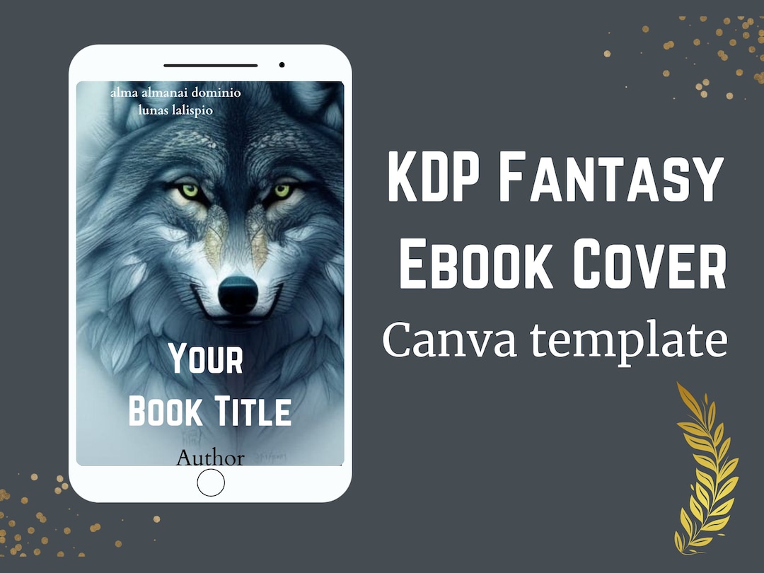 KDP Book Cover - Kdp Cover Template Canva - Kindle Ebook Cover Size ...