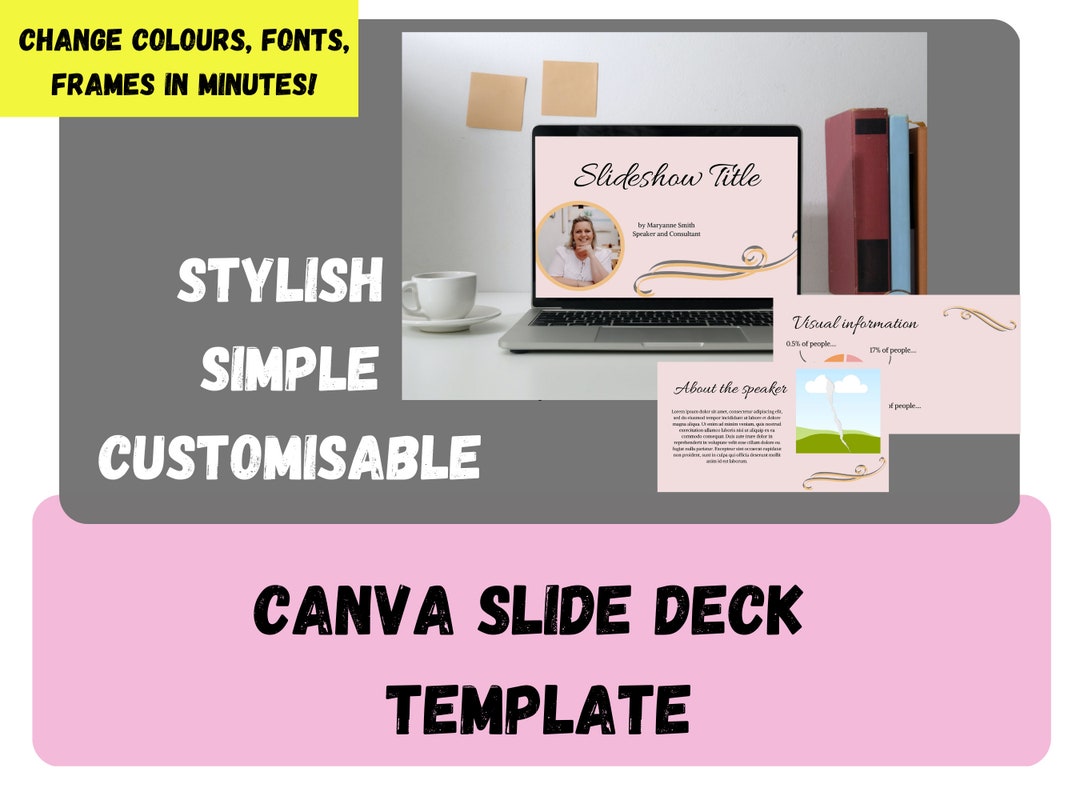 Canva Template - Slide Decks - Etsy