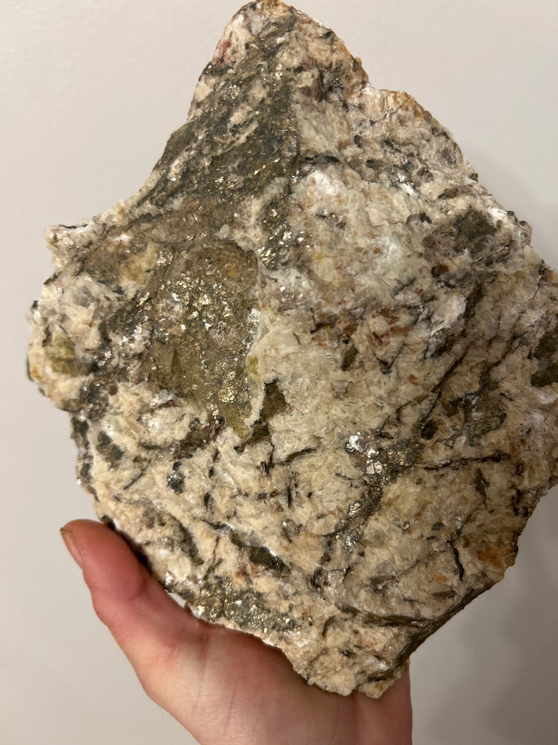 Gold Quartz Rock! Huge and Heavy! - Etsy