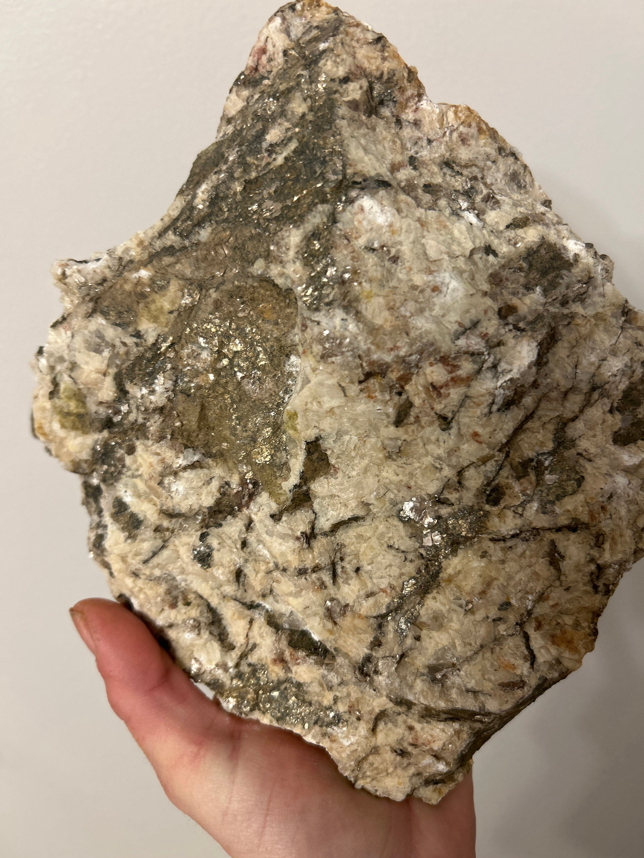 Gold Quartz Rock! Huge and Heavy! - Etsy