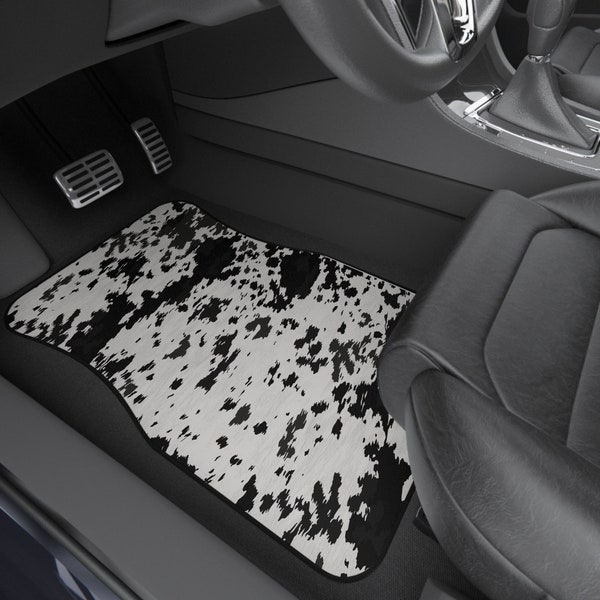 Cow Print Car Mats - Etsy