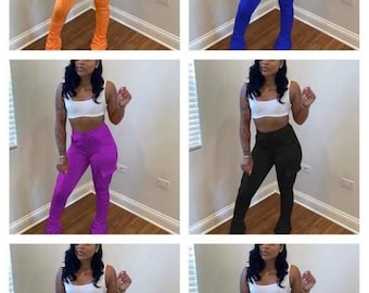 Stacked Pants Men - Etsy