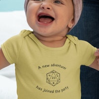 Custom Dragon Baby Onesie®, Level 1 Human Baby Bodysuit, Birthday Boy ...