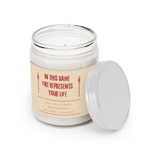 Fire Represents Your Life 9oz Candle - Survivor Fan Gift - Survivor ...