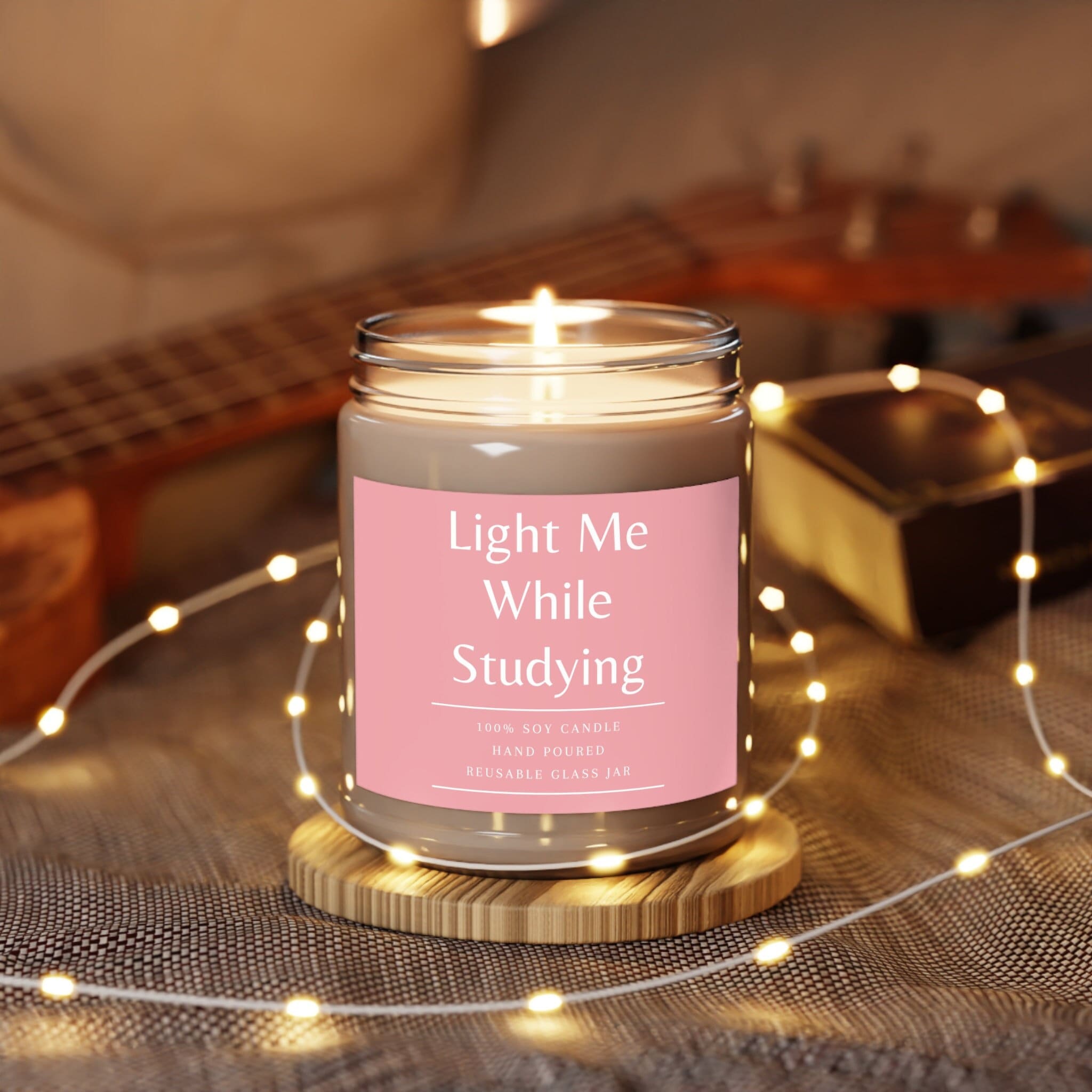 Studying Candle Etsy UK