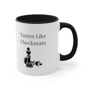 Funny Chess Checkmate 11oz Mug - Chess Gift - Chess Present - Chess ...