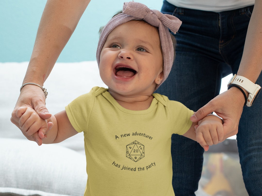 Cute D&D Bodysuit - Dungeons and Dragons - Baby - Infant - D20 ...