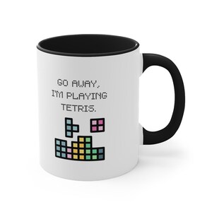 Tetris 11oz Mug - Tetris Cup - Tetris Gift - Tetris Present - Tetris ...
