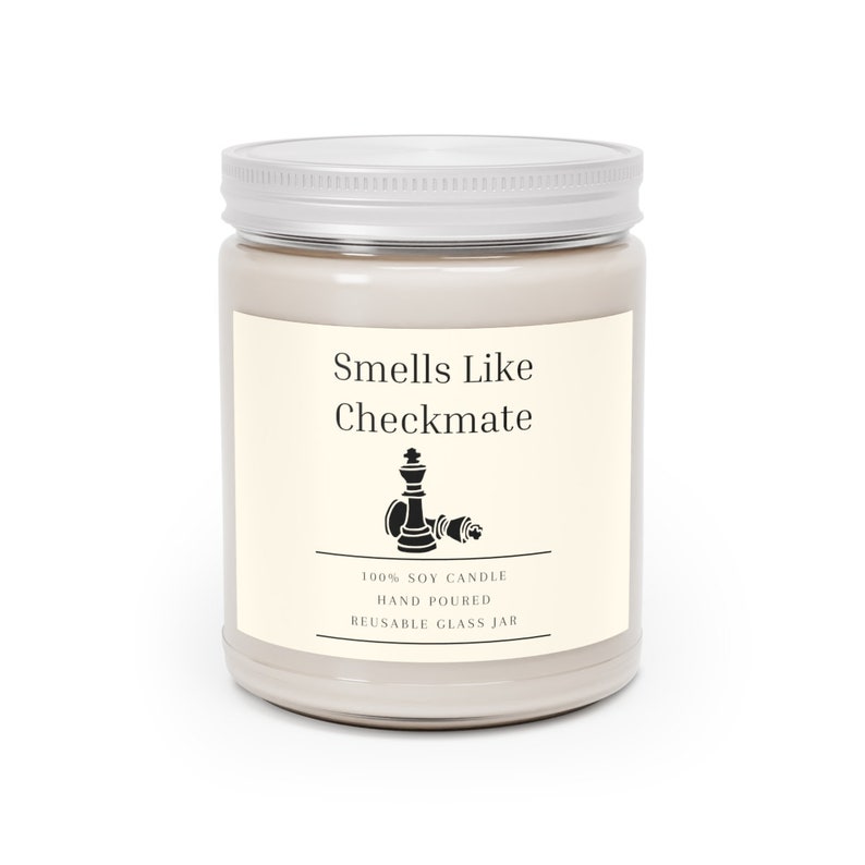 Chess Checkmate 9oz Candle Chess Gift Chess Present - Etsy