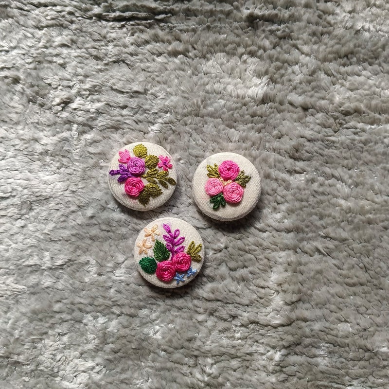 Button Embroidery - Etsy