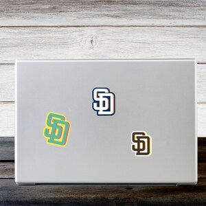 San Diego SD Stickers 3-pack - Etsy