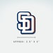 San Diego SD Stickers 3-pack - Etsy
