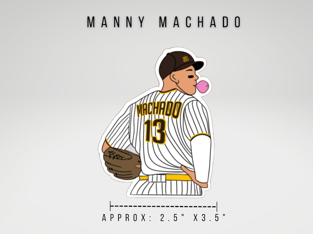 San Diego Manny Machado Sticker - Etsy