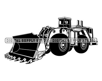 Scrapbooking Clipart Loader Svg Png Jpg Heavy Equipment Svg Jpeg Cut ...