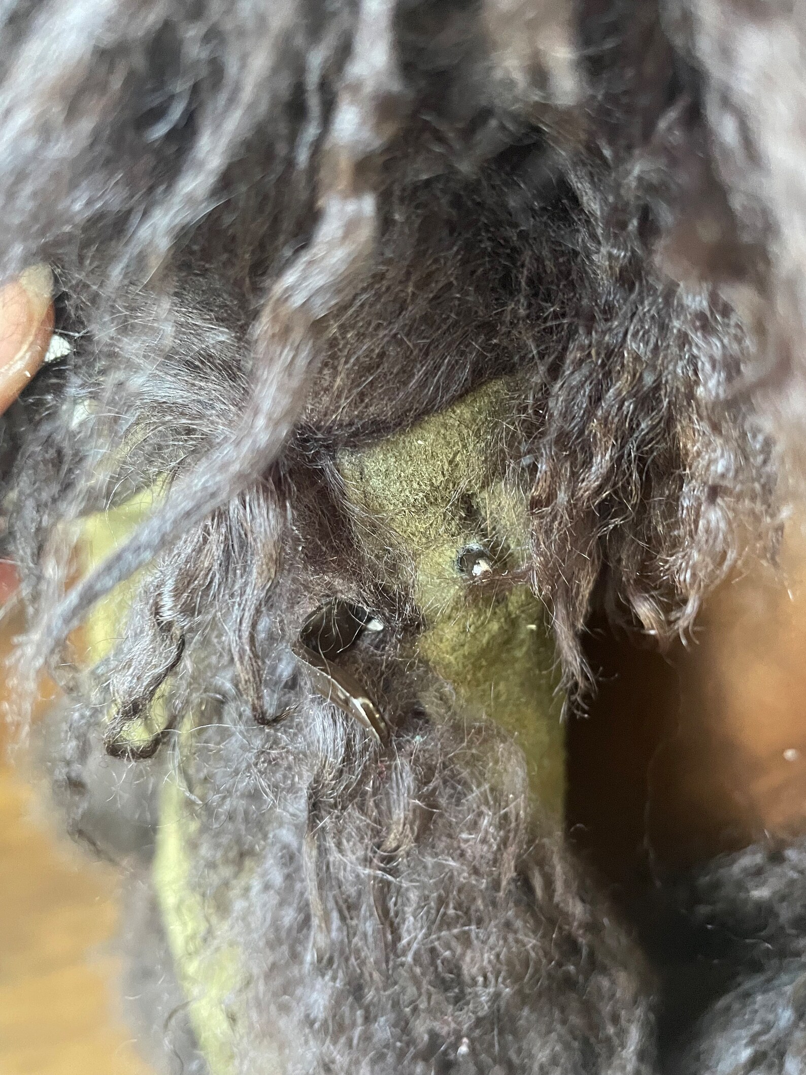 Shearling Pennylane Coat Vintage 1970s Ferrara Olive Green Suede and ...