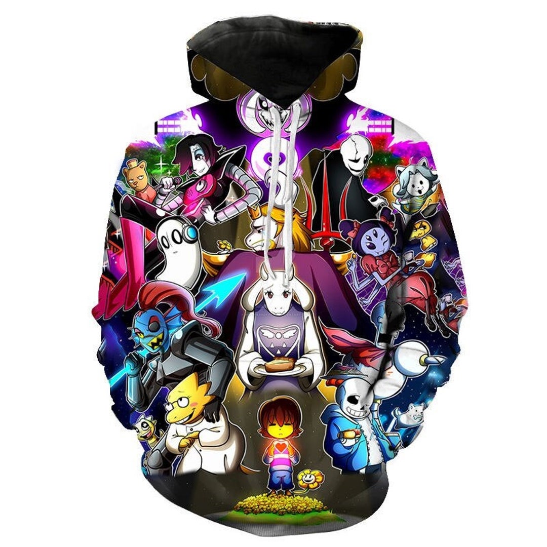 Undertale Hoodie Hooded Unisex Custom Top Gift Hoodie - Etsy