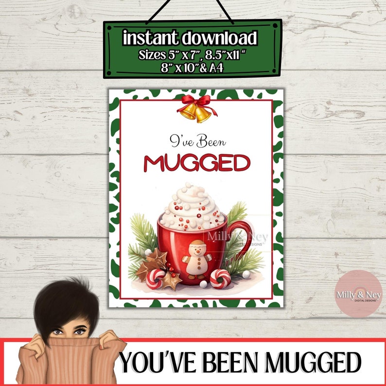 You Ve Been Mugged Printable, I've Been Mugged Coworker Game, Youve ...