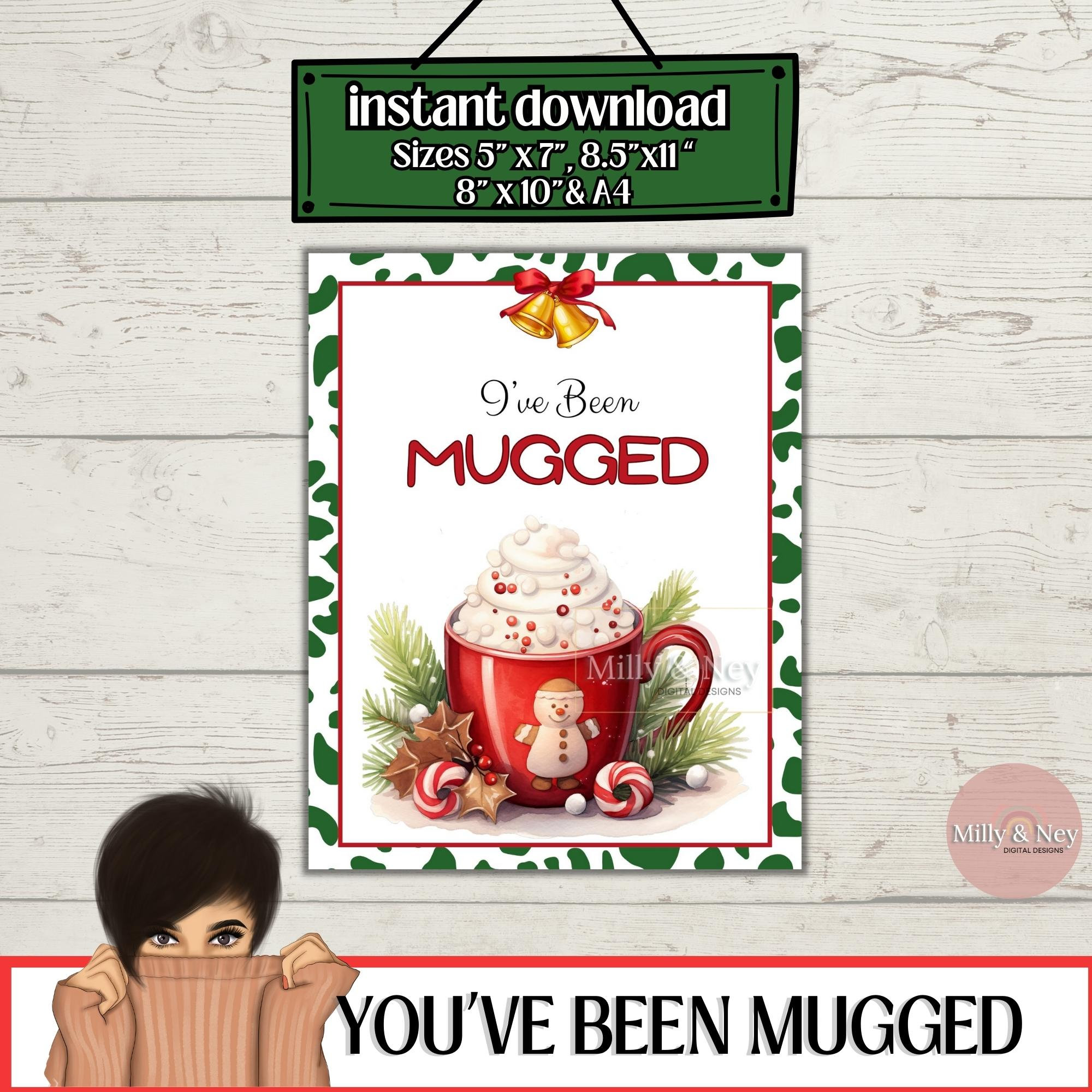 You Ve Been Mugged Printable, I've Been Mugged Coworker Game, Youve ...