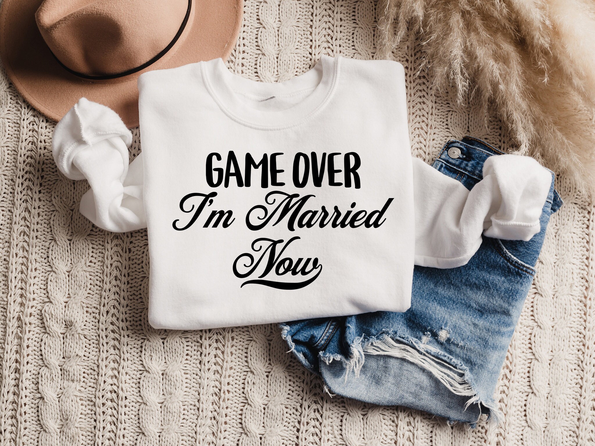 Game Over I'm Married Now PNG, Funny Wedding PNG, Wedding Gift Idea ...