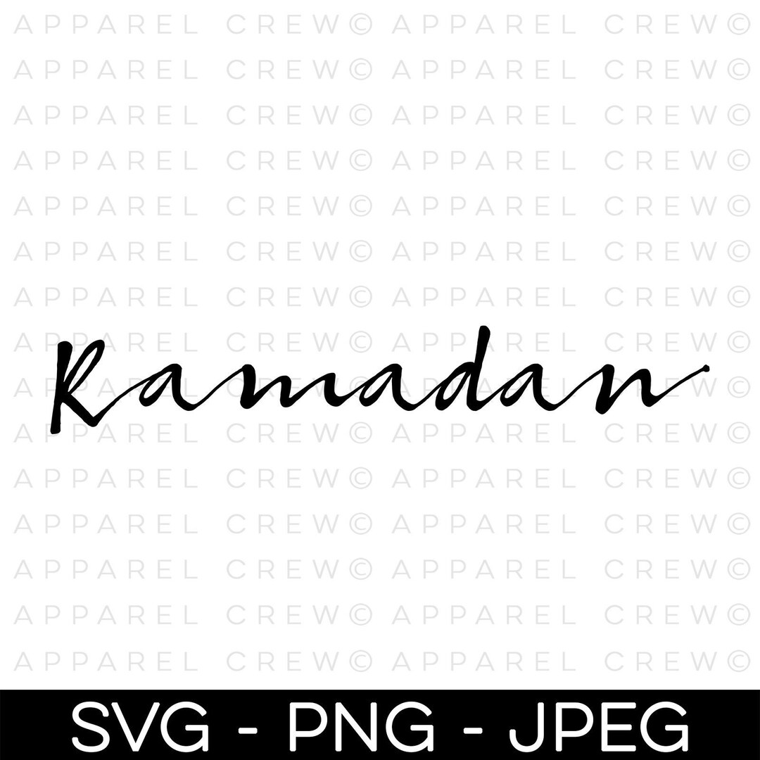 Ramadan SVG File Muslim SVG Ramadan Faith SVG Religious Digital File ...
