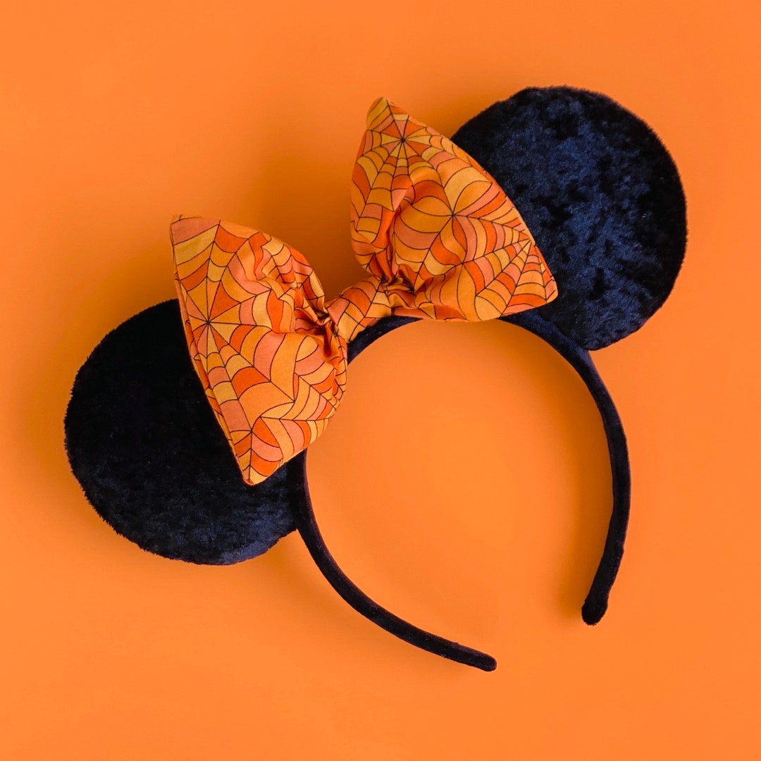 Halloween Mouse Ears Spider Web Ears Not Scary Ears Trick or Treat ...
