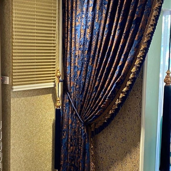 Velvet Curtains - Etsy