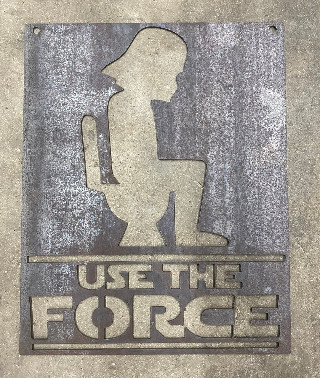 Use the Force, Metal Sign Art Wall Art. - Etsy