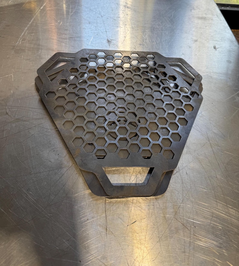 Triangle Fire Pit Grill, Camping Grill (collapsible) - Etsy