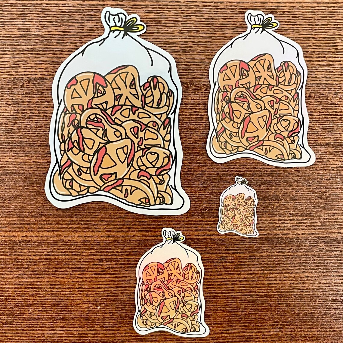 Chicharrones Vinyl/holographic Sticker S/M/L/XL - Etsy