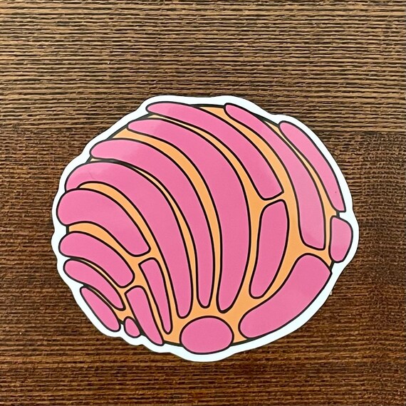 Concha Pink Vinyl/holographic Sticker S/M/L/XL - Etsy