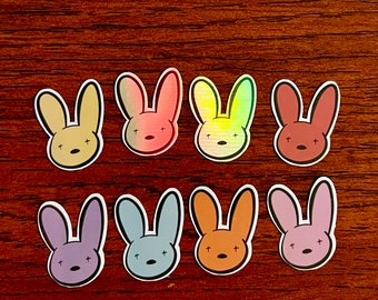 Bad Bunny Conejo Sticker Pack XLLMSXS | Etsy