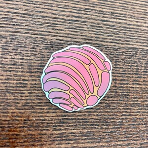 Concha Pink Vinyl/holographic Sticker S/M/L/XL - Etsy