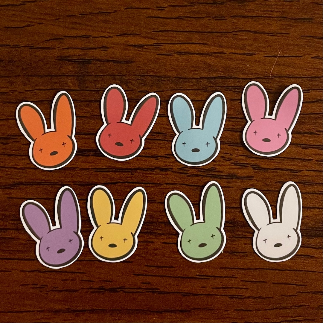 Bad Bunny Conejo Sticker Pack - XL\L\M\S\XS - Etsy