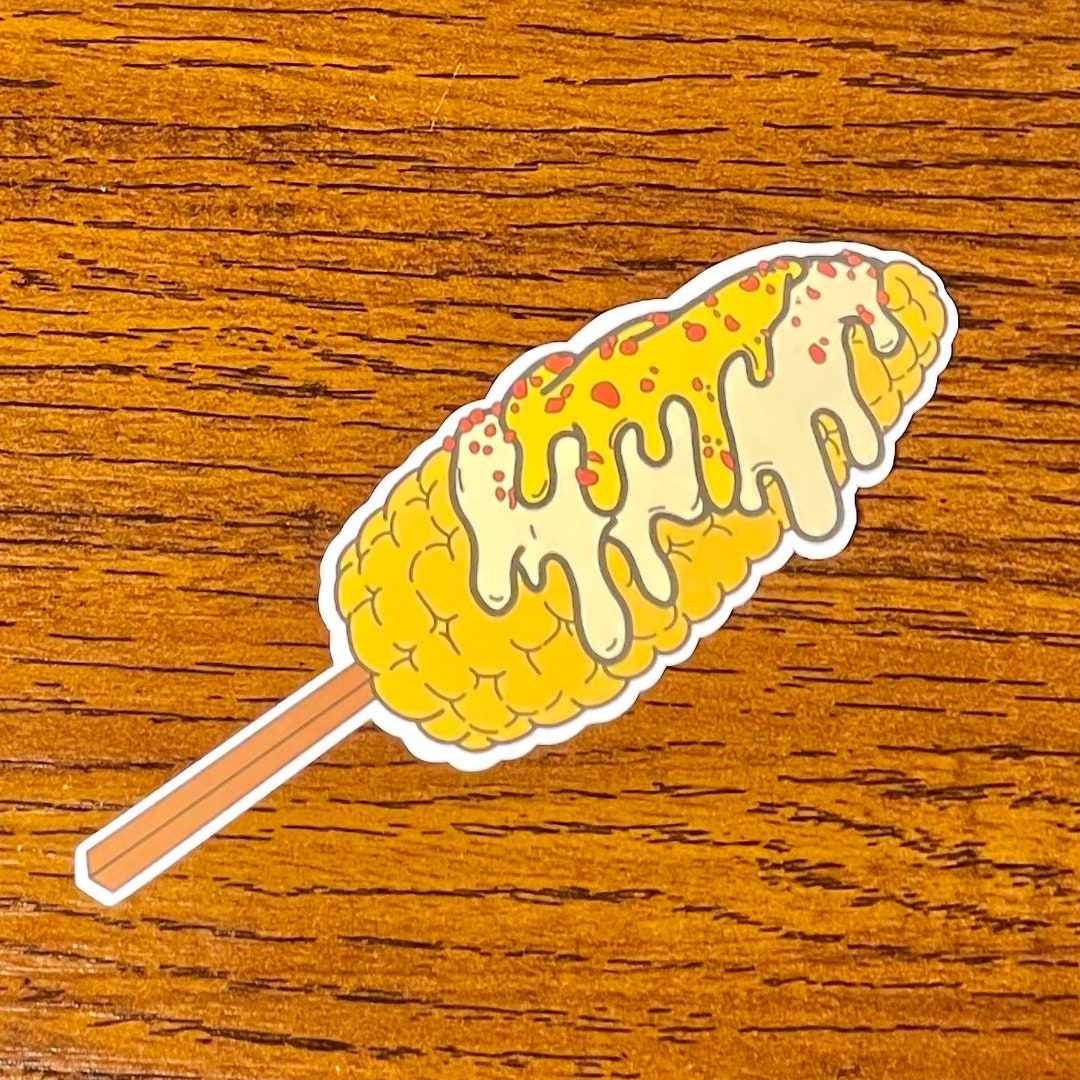 Elote Vinyl Sticker S/M/L/XL - Etsy