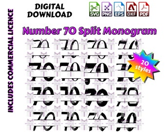 Split Number - Etsy