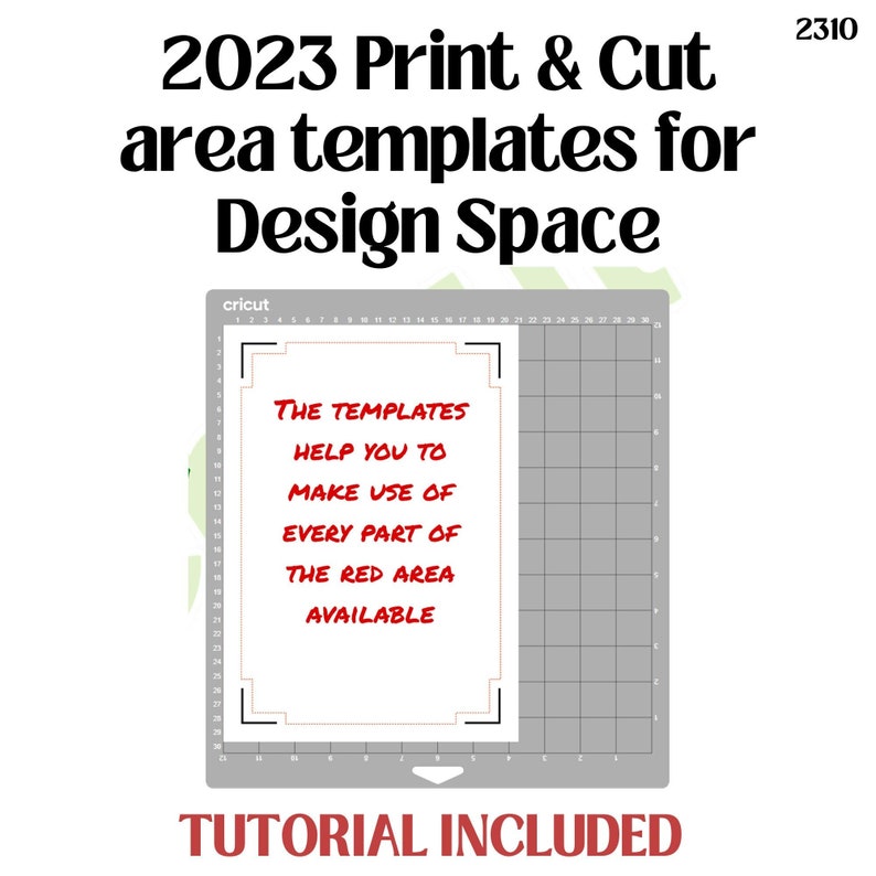 2023 Print and Cut Templates for Design Space. Digital Download. Create ...