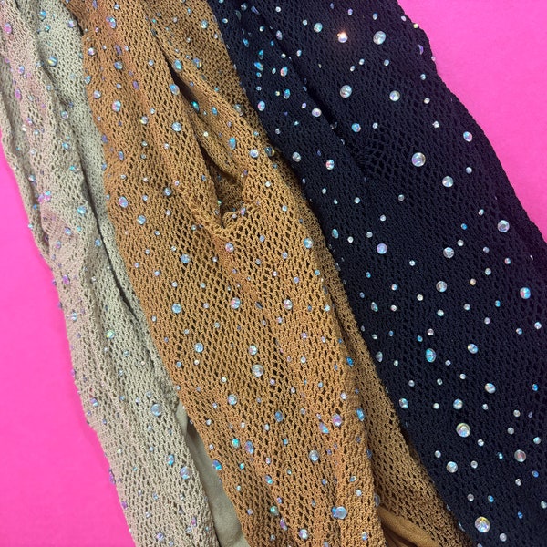 Rhinestone Fishnet - Etsy