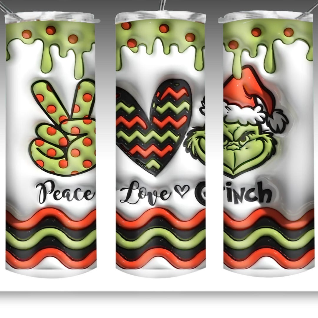 Peace Love Grinch Peace Love Grinch Coffee Cup Grinchmas Mug Funny ...