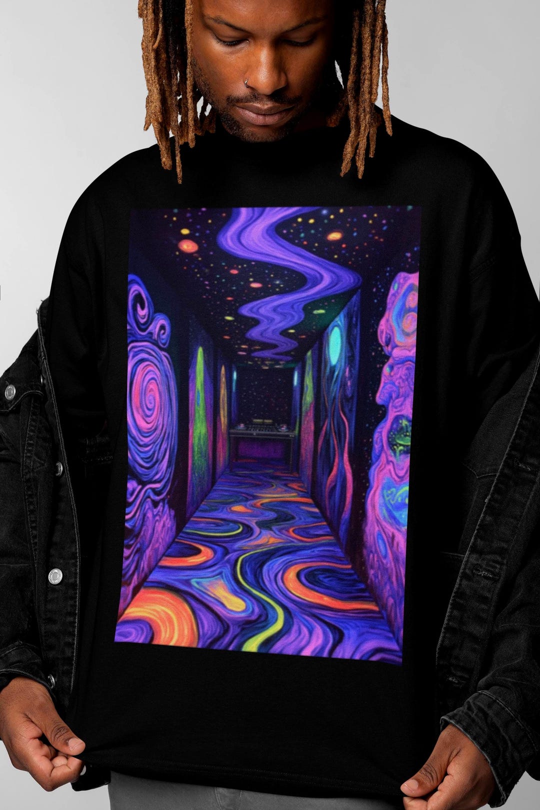 Lucid Dream Arcade Psychedelic T-shirt | Trippy Apparel | Swirl Room ...