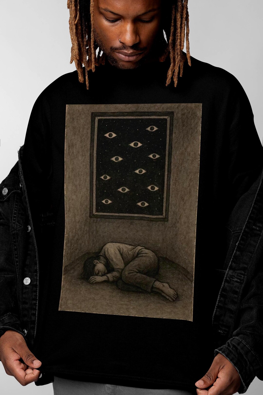 Depression Shirt | Gothic Anxiety Top | Dark Mind Tee - Etsy