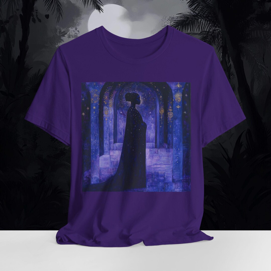 Nubian Goddess T-shirt | Nubian Queen Art Apparel | Celestial Melanin ...