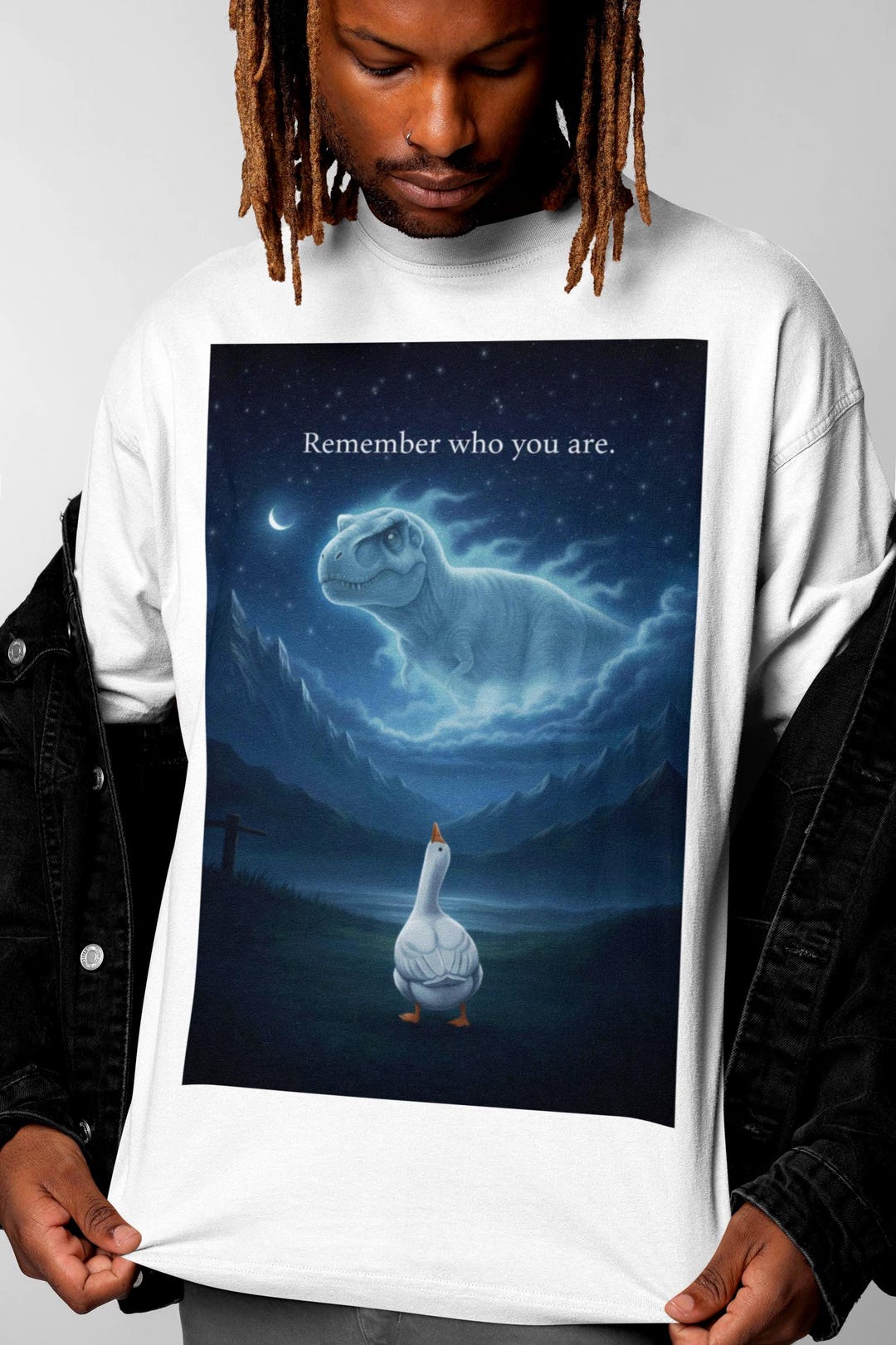 Funny Silly Goose Shirt | Remember Who You Are Tee | Goose Dinosaur ...