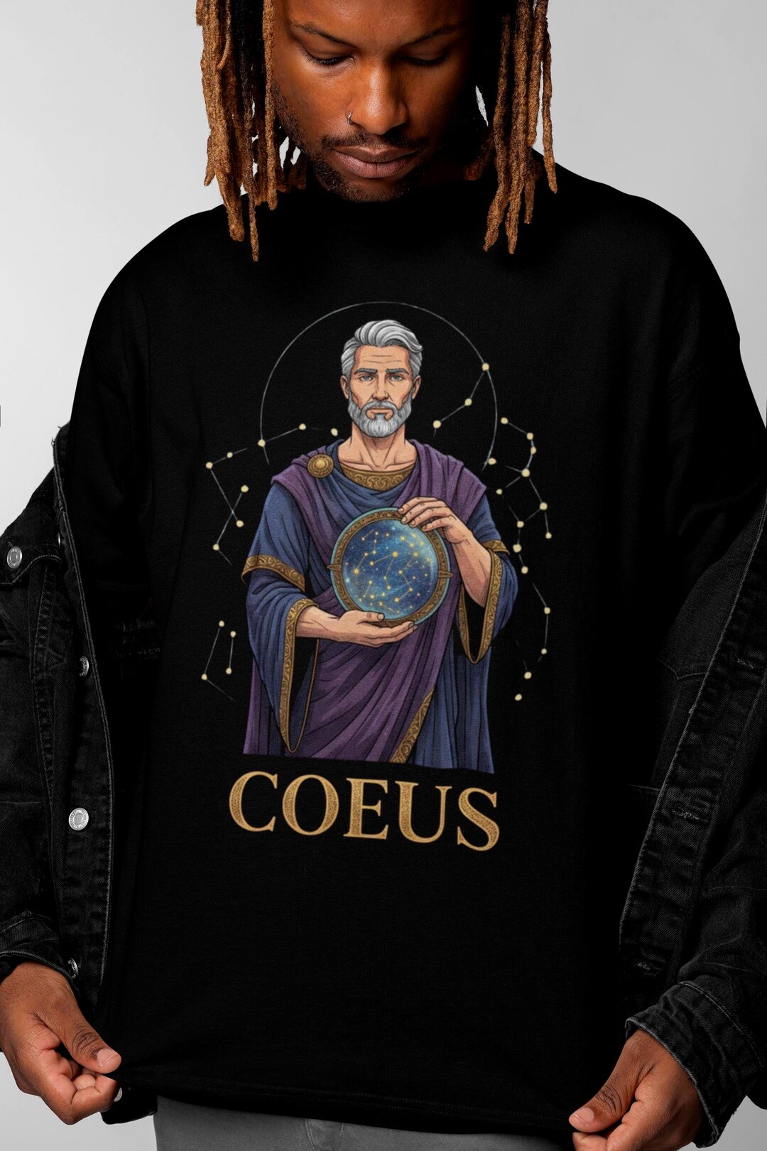 Coeus T-shirt | Greek Mythology Tee | Titan God Top - Etsy