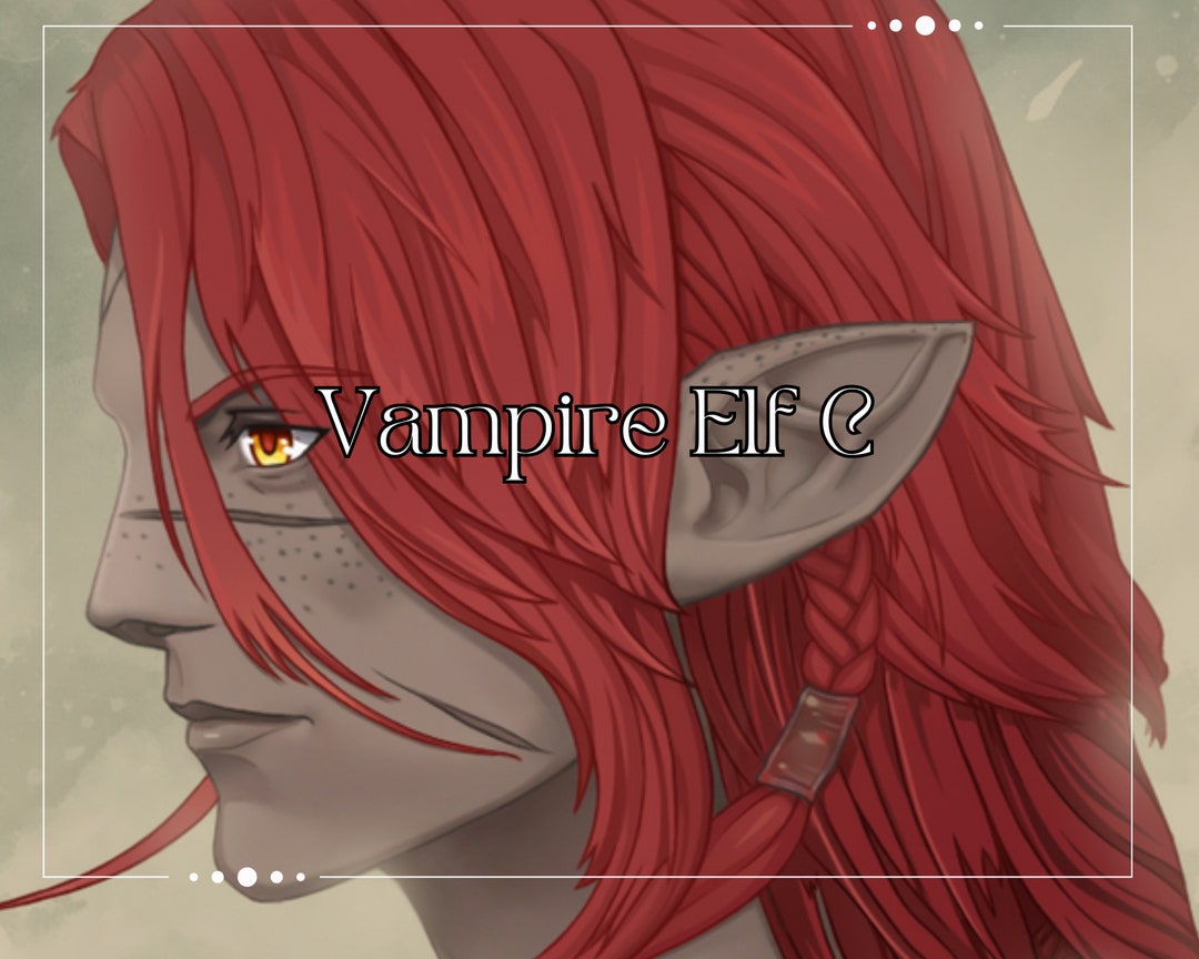 Vampire Elf C With Astral Space - Etsy