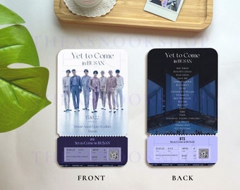 Fanmade Ticket - Etsy