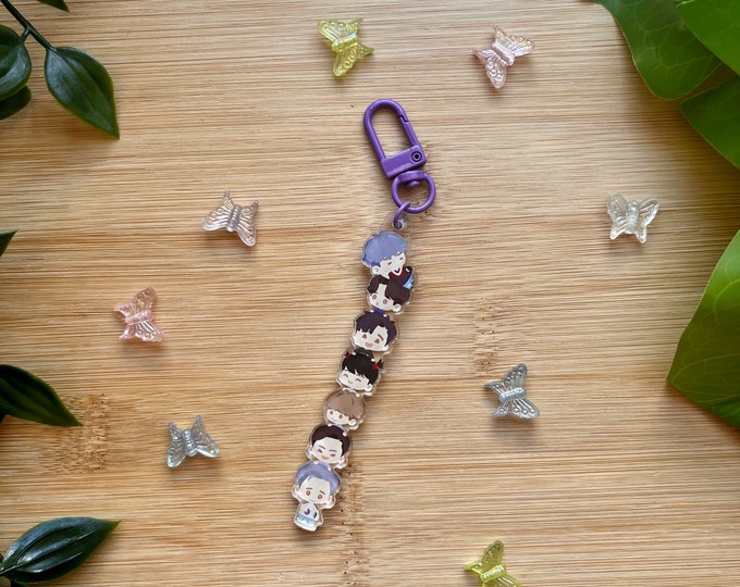 BTS Seomies Tower in the Seom Inspired Acrylic Keychain - Etsy